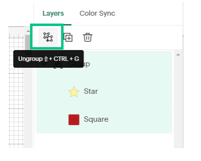 Design Space New Layers Panel & Combine Menu - HUXSoft.com