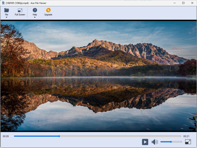 Ace File Viewer - Product Help - Multimedia Player - HUXSoft.com