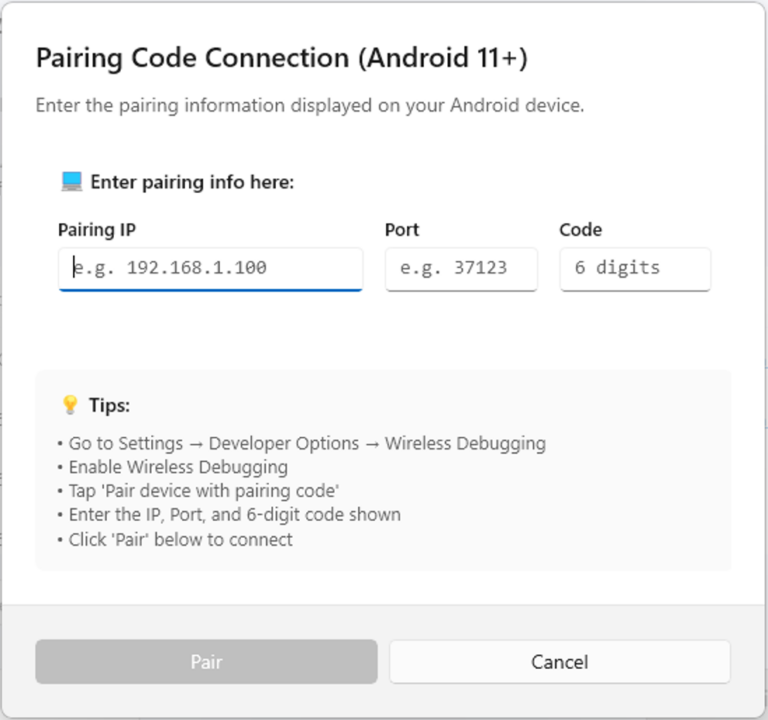 APK File Installer - Help File - Connect Android Devices - HUXSoft.com
